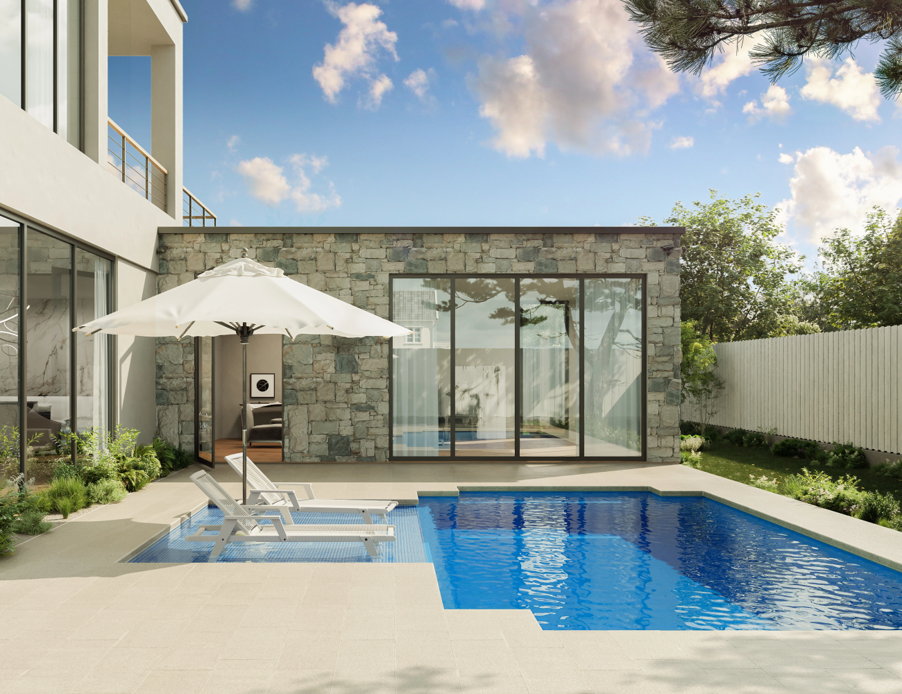 Custom Wet Deck - Premium Pool Add-On | Integrity Pools Wollongong