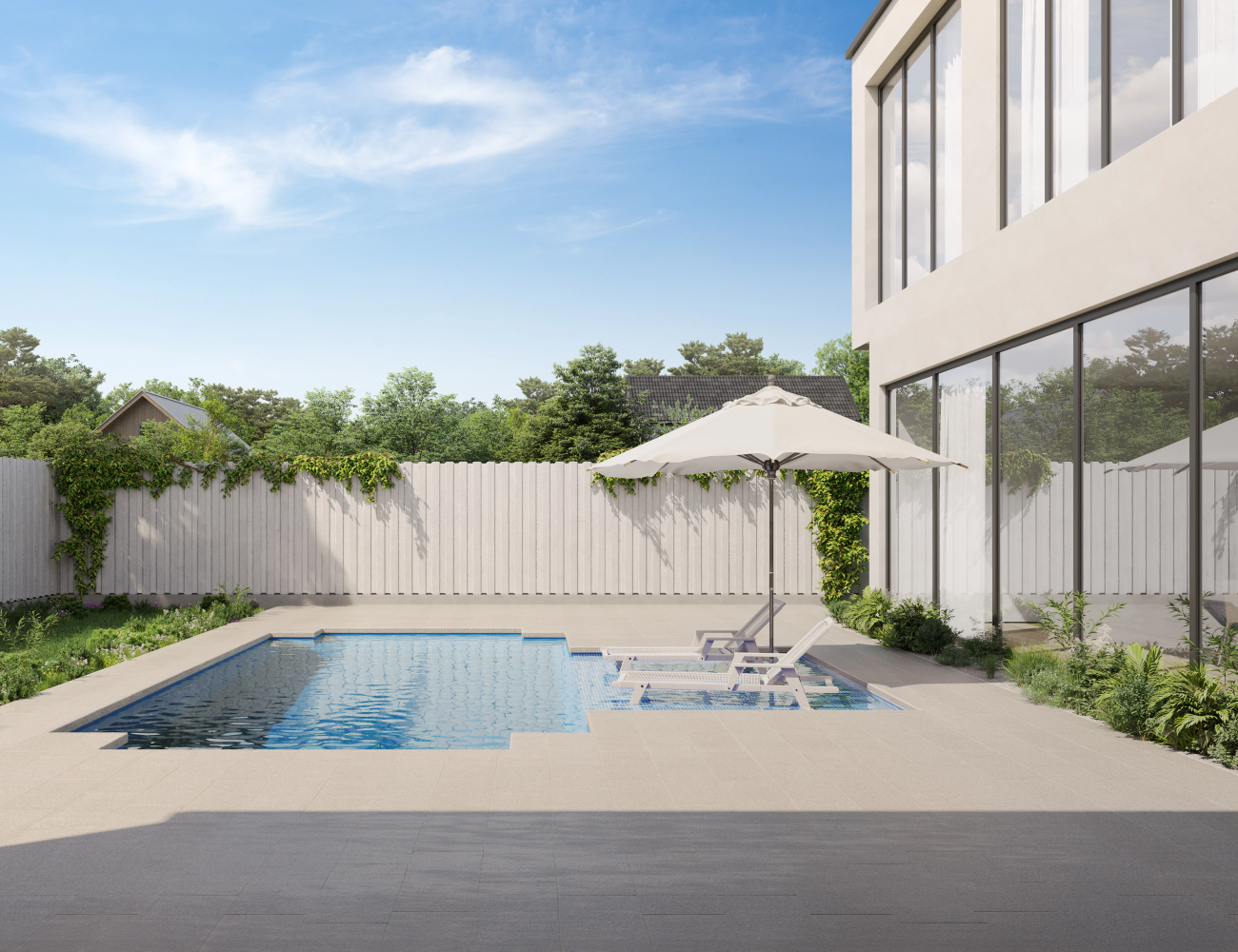 Custom Wet Deck - Premium Pool Add-On | Integrity Pools Wollongong
